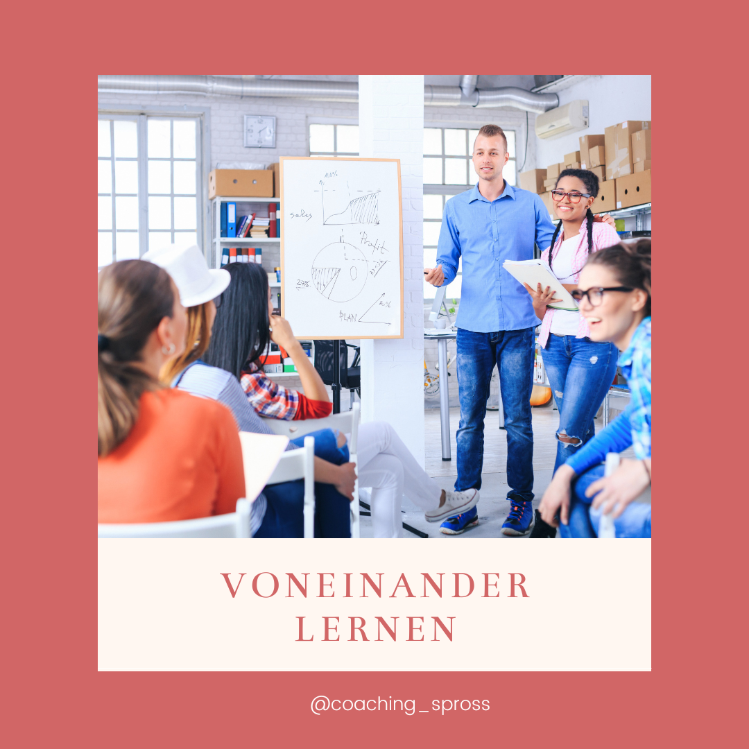 Voneinander lernen und Wissen teilen / Coaching Sproß